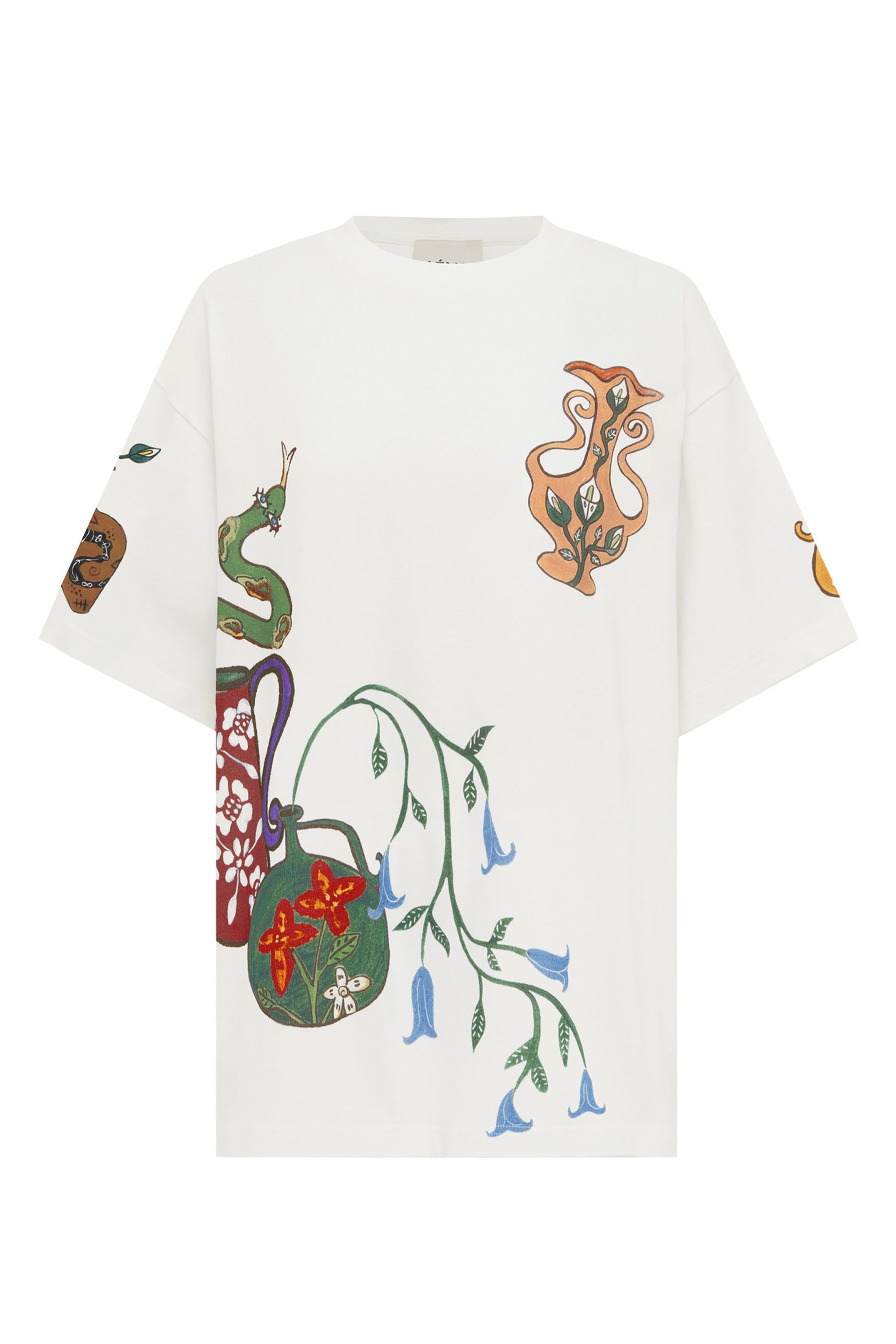 Alemais Rose Tee – Husk