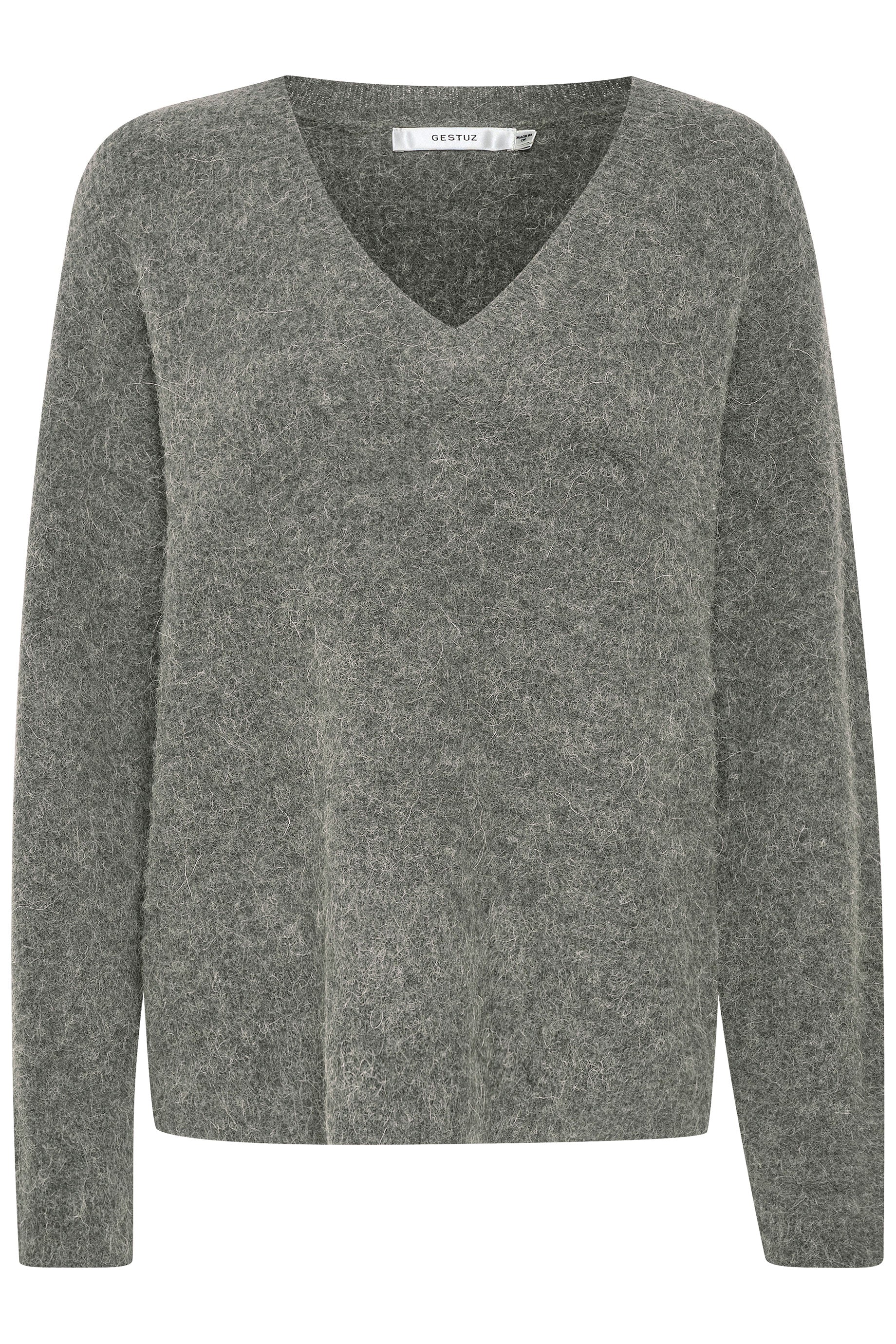Gestuz V-neck Knit – Husk
